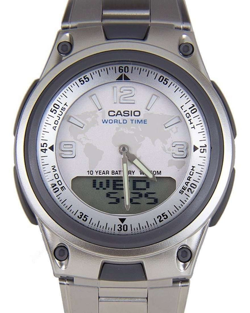 Casio AW-80D-7A2 Silver Stainless Watch for Men | Watch