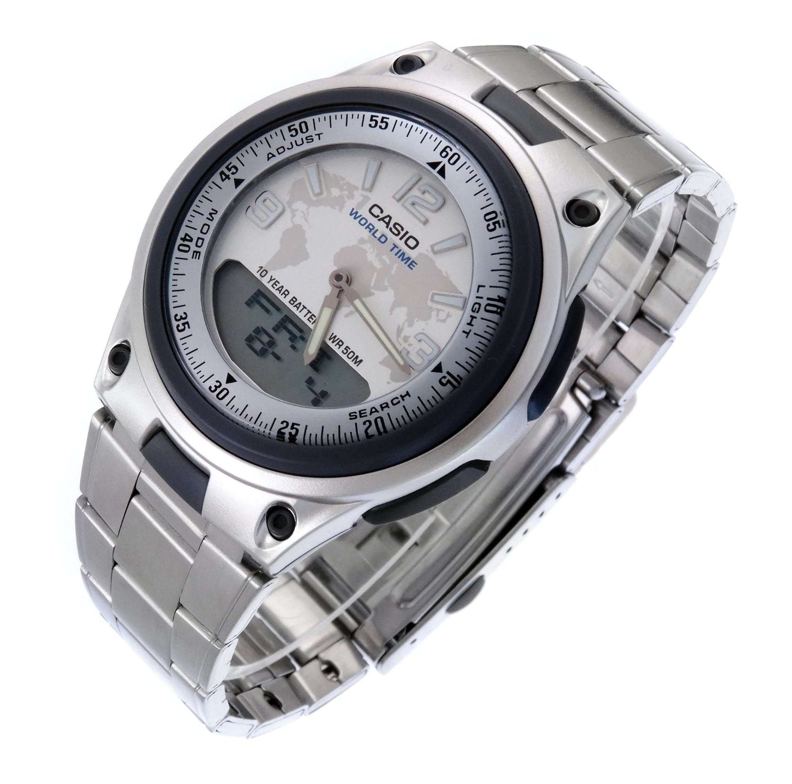 Casio AW-80D-7A2 Silver Stainless Watch for Men | Watch