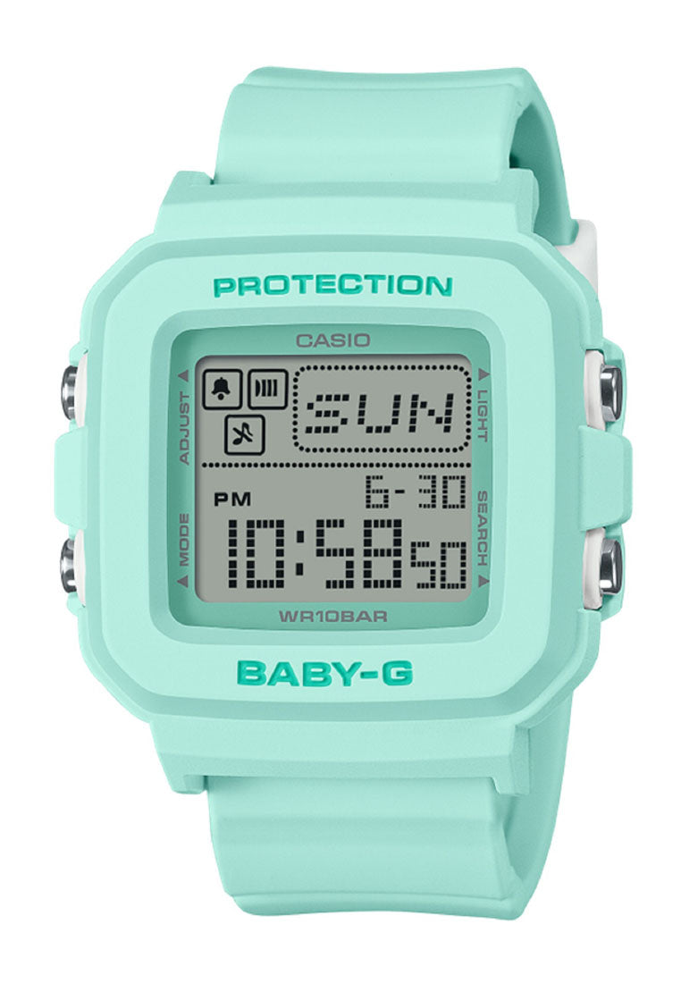 Casio Baby-g BGD-10-3DR Digital Rubber Strap Watch for Women