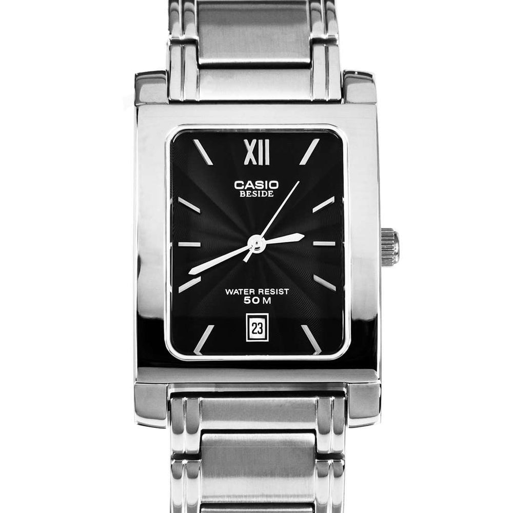 Casio BEM-100D-1AVDF Silver Stainless Watch for Men and