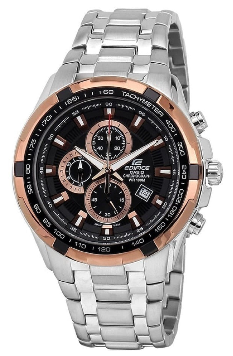 Casio Edifice EF-539D-1A5 Chronograph Stainless Steel Strap Watch For