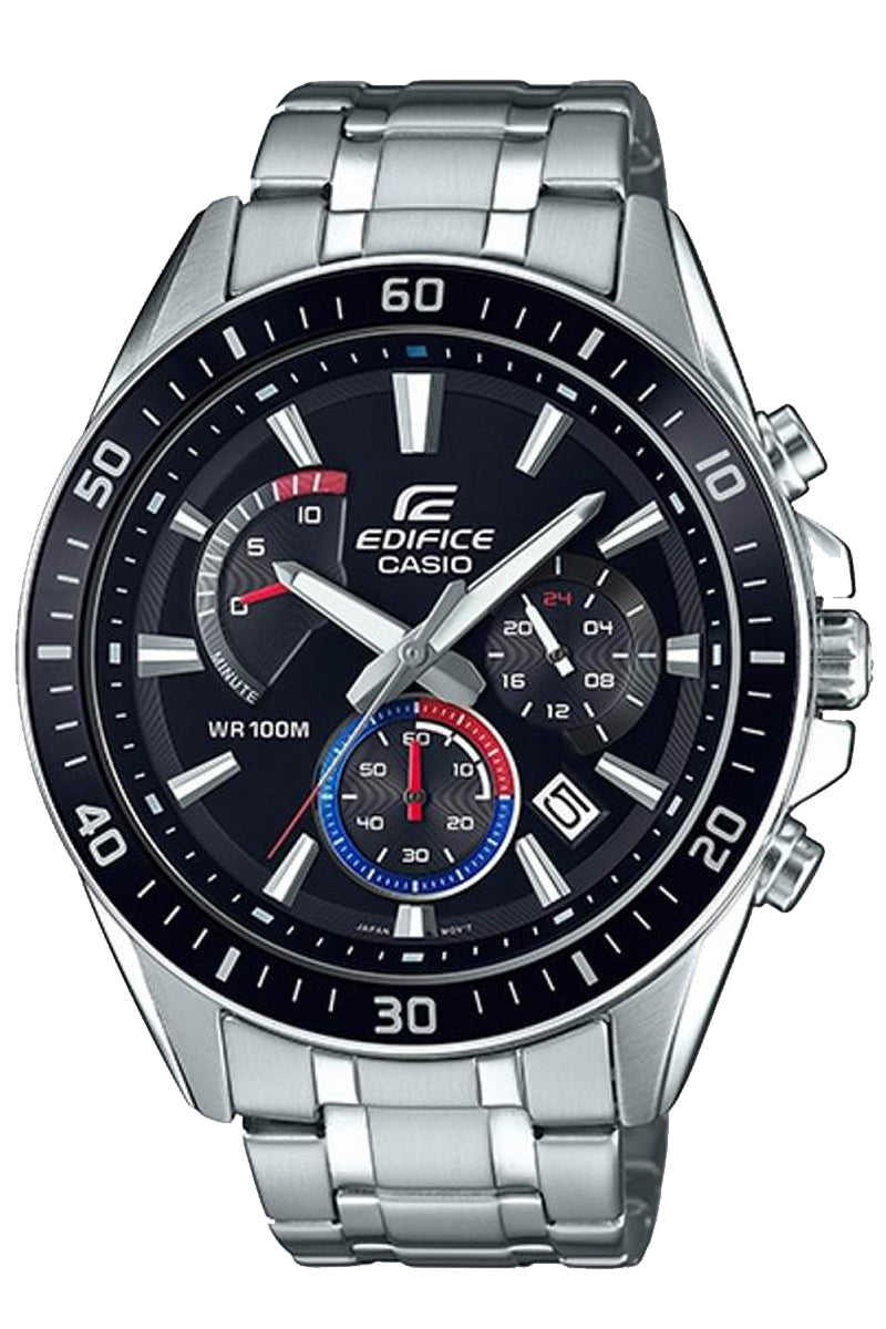 Casio Edifice EFR-552D-1A3 Chronograph Stainless Steel Strap Watch For
