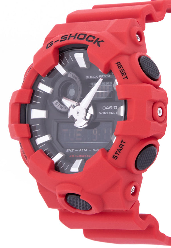 Casio G-shock GA-700-4A Digital Analog Rubber Strap Watch For Men