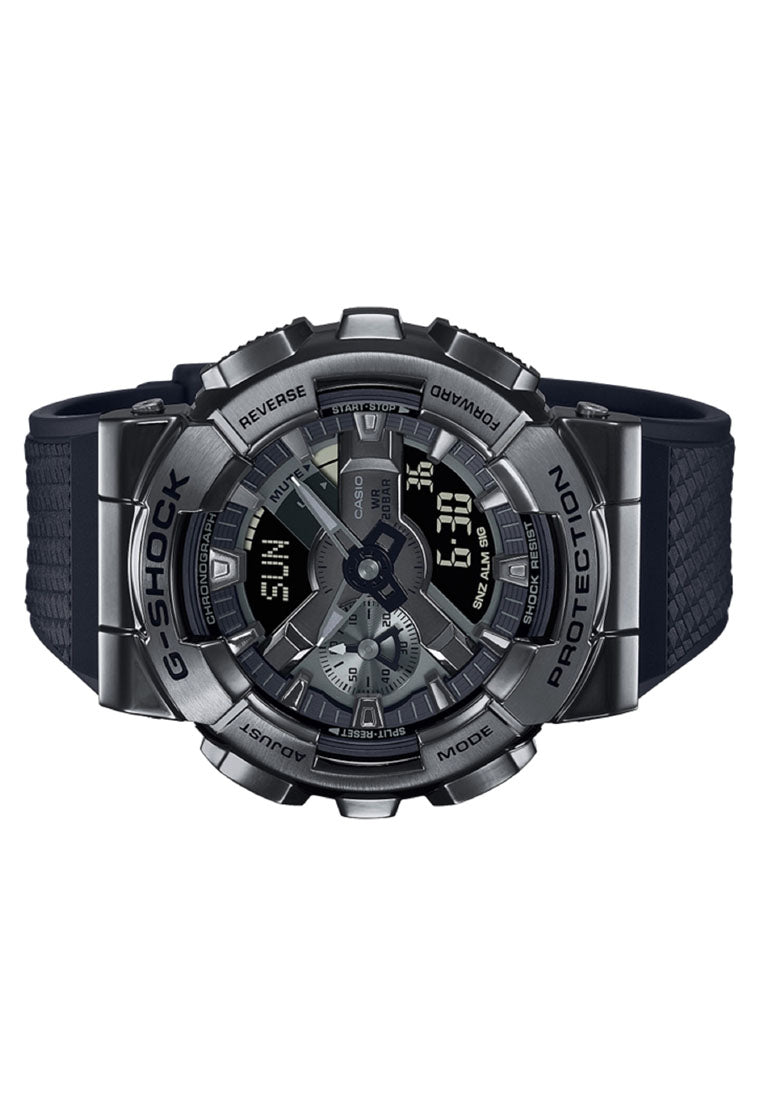 Casio G Shock Gm 110bb 1a Digital Analog Rubber Strap Watch