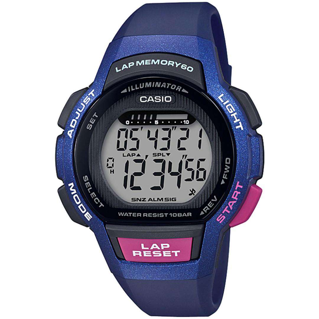 Casio LWS-1000H-2A Blue Resin Unisex Watch | Watch Portal