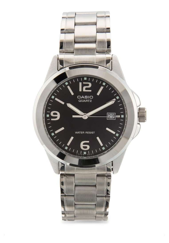 Casio MTP-1215A-1ADF Silver Stainless Steel Strap Watch for