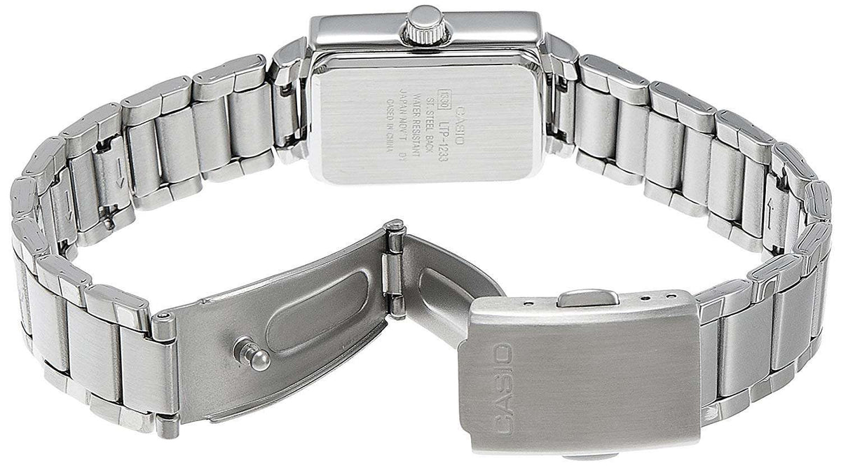 Casio MTP-1233D-1ADF Silver Stainless Steel Strap Watch for