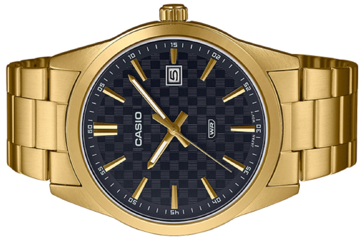 Casio MTP-VD03G-1A Gold Strap Watch for Men | Watch Portal