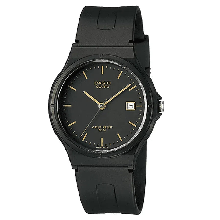 Casio MW-59-1EVDF Black Resin Unisex Watch | Watch Portal