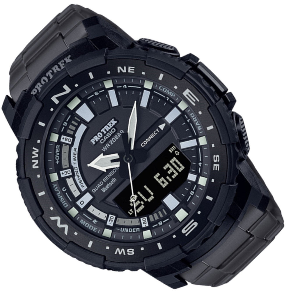 Casio Pro Trek PRT-B70YT-1DR Bluetooth Digital Analog Smart Watch for
