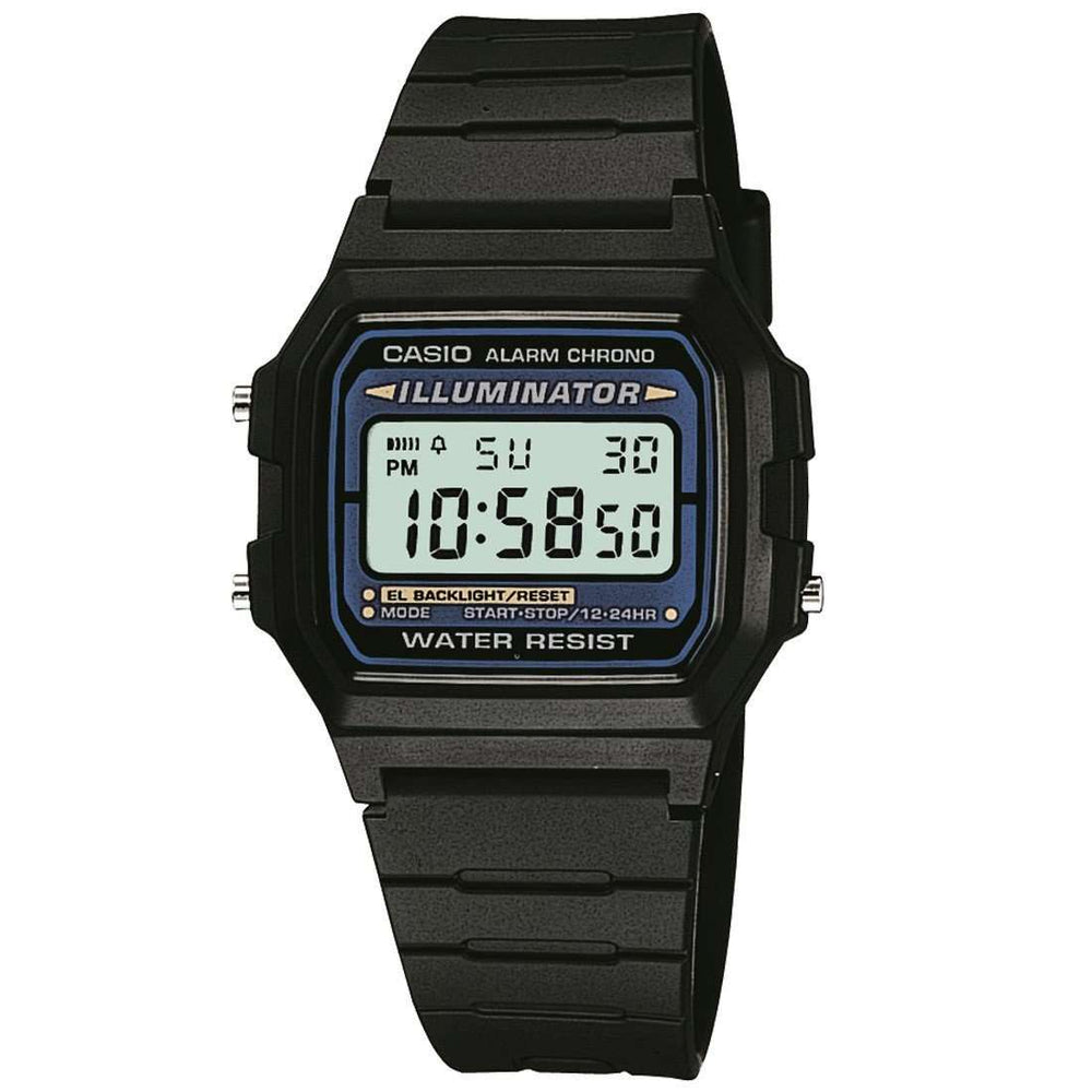 Casio Vintage F105W-1A Illuminator Sport Watch for Men and