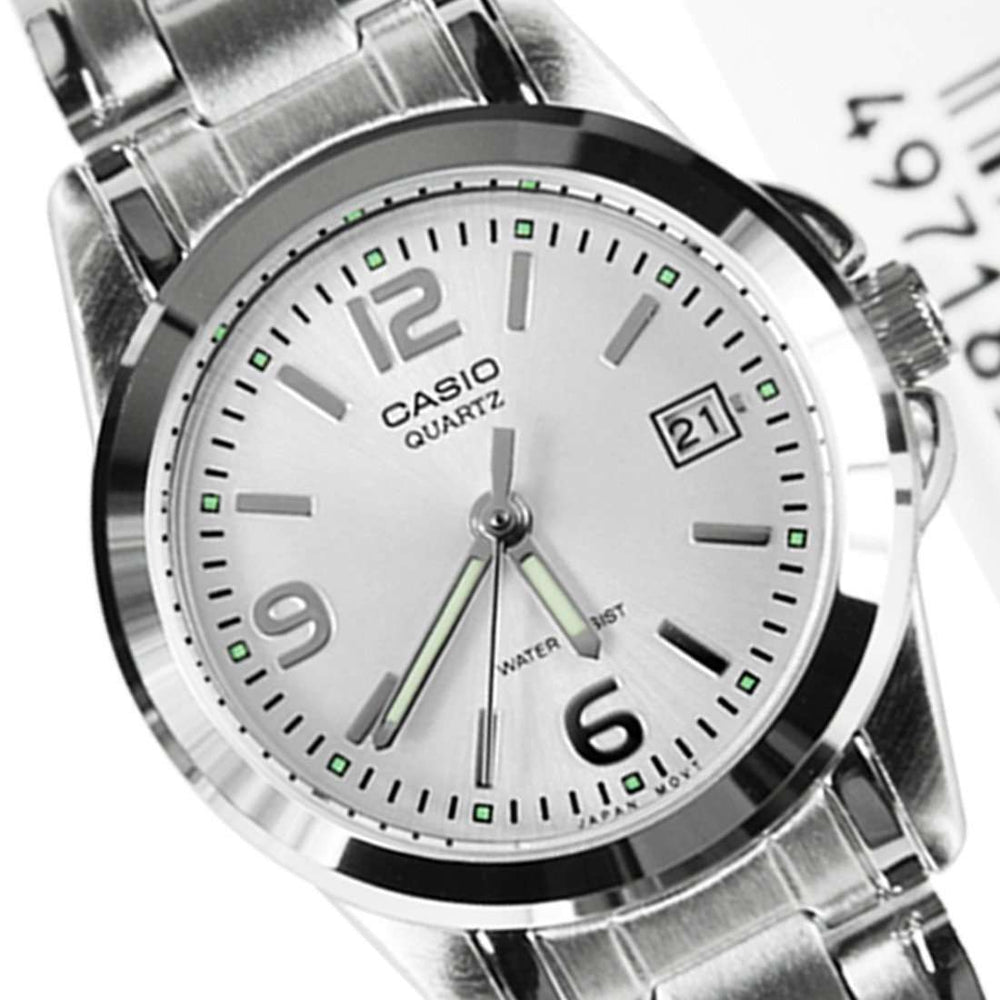 Casio Vintage LTP-1215A-7A Silver Watch for Women | Watch