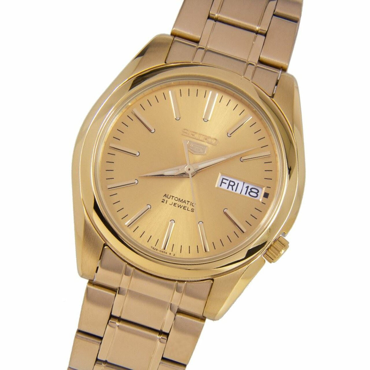 Seiko 5 SNKL48K1 Gold Stainless Automatic Watch Men