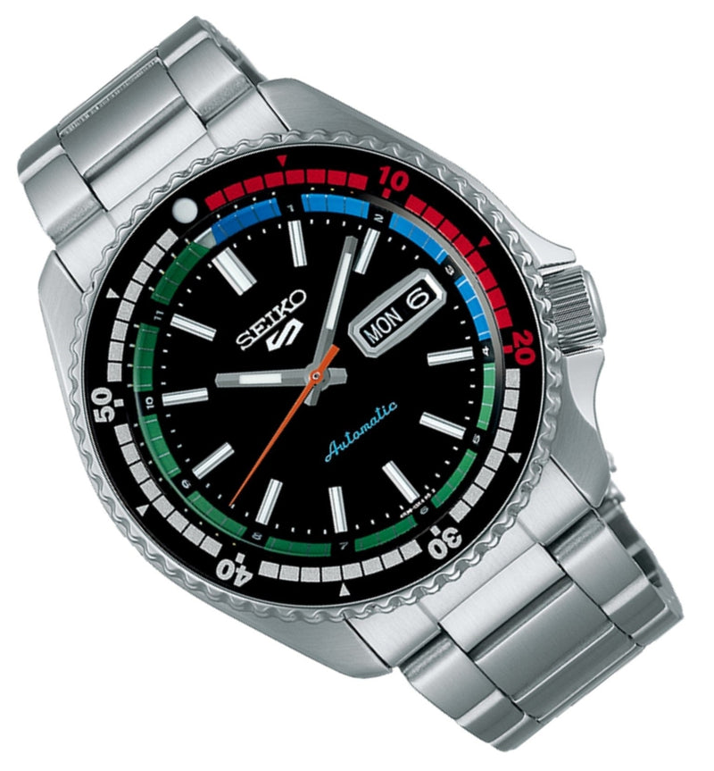 Seiko 5 Sports SRPK13K1 New Regatta Timer Automatic Watch