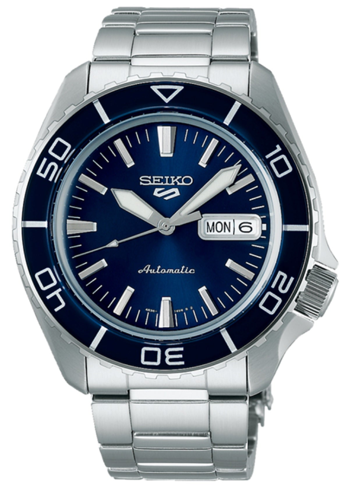 Seiko 5 Sports SRPK97K1 SNZH5 Reissue Blue Fathoms Automatic Watch for