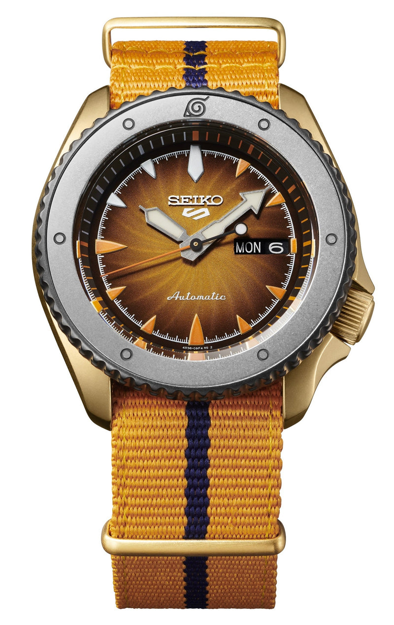 Seiko 5 SRPF70K1 Naruto Series Naruto Uzumaki Limited