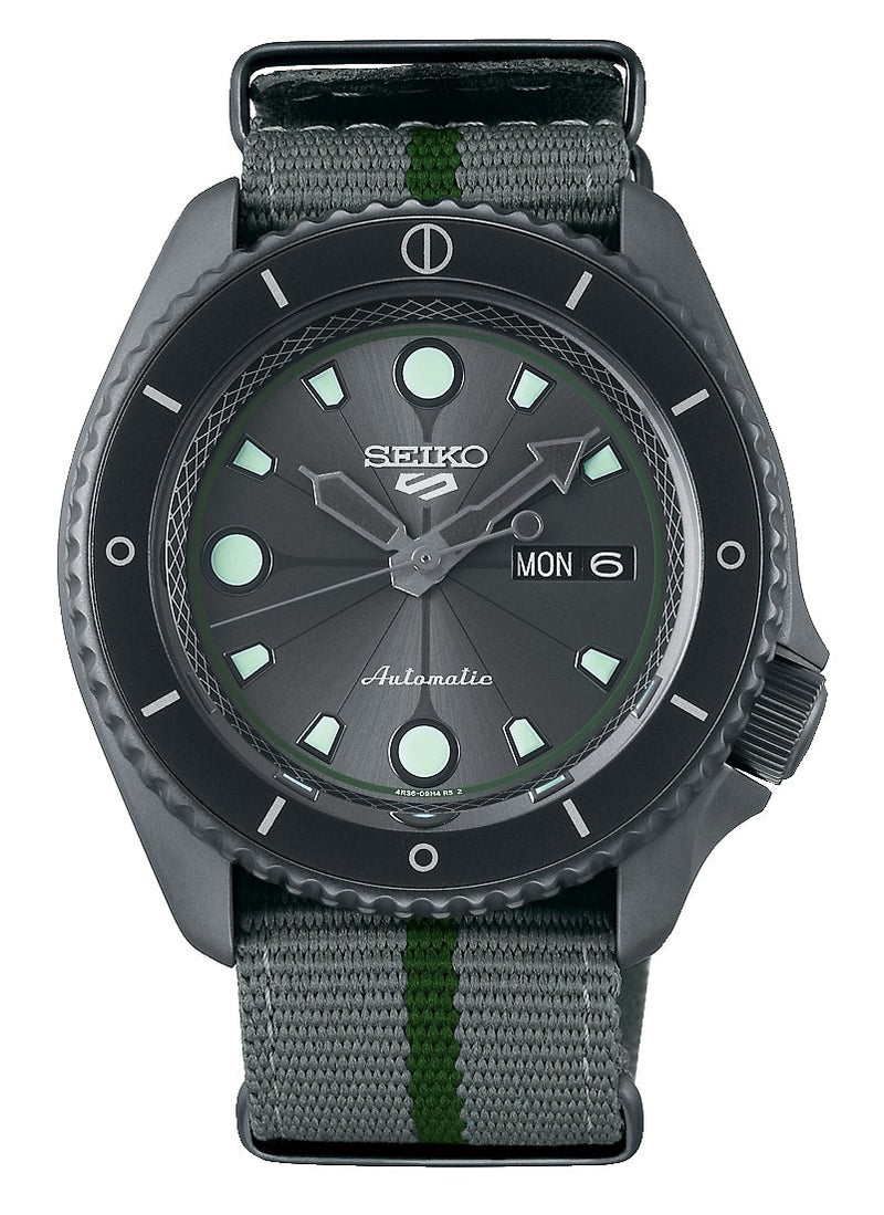 Seiko 5 SRPF75K1 Naruto Series Shikamaru Nara Limited