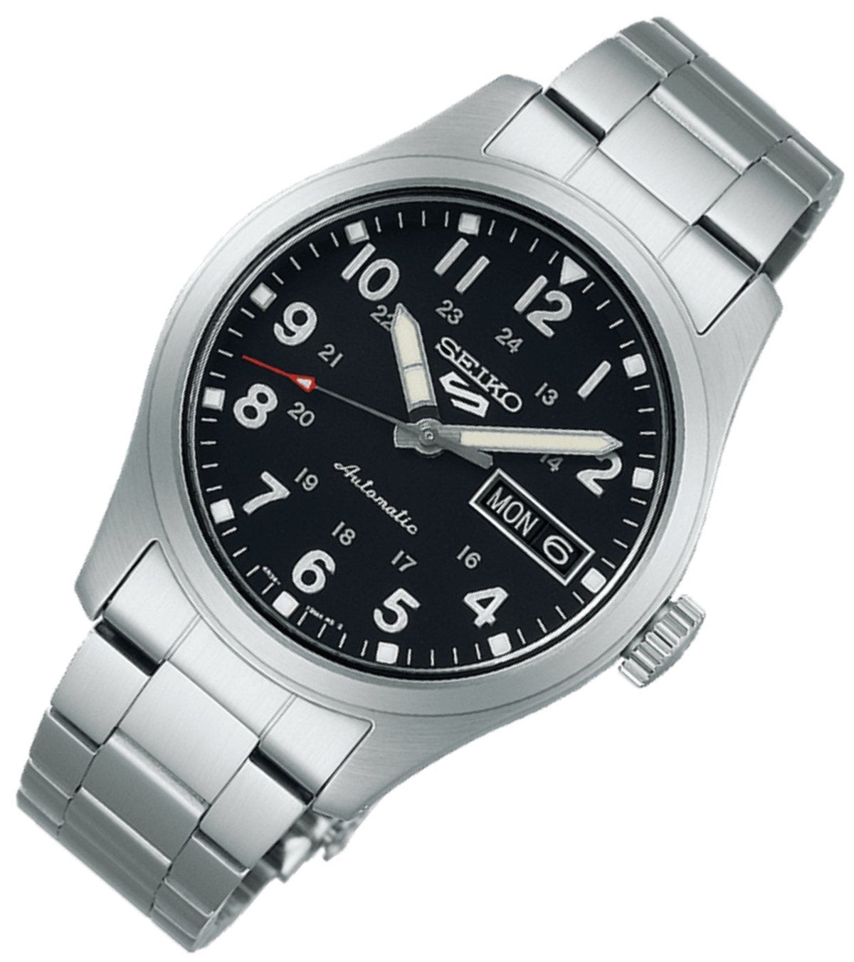 Seiko 5 SRPJ81K1 Sports In the Metal Midfield Sports Style