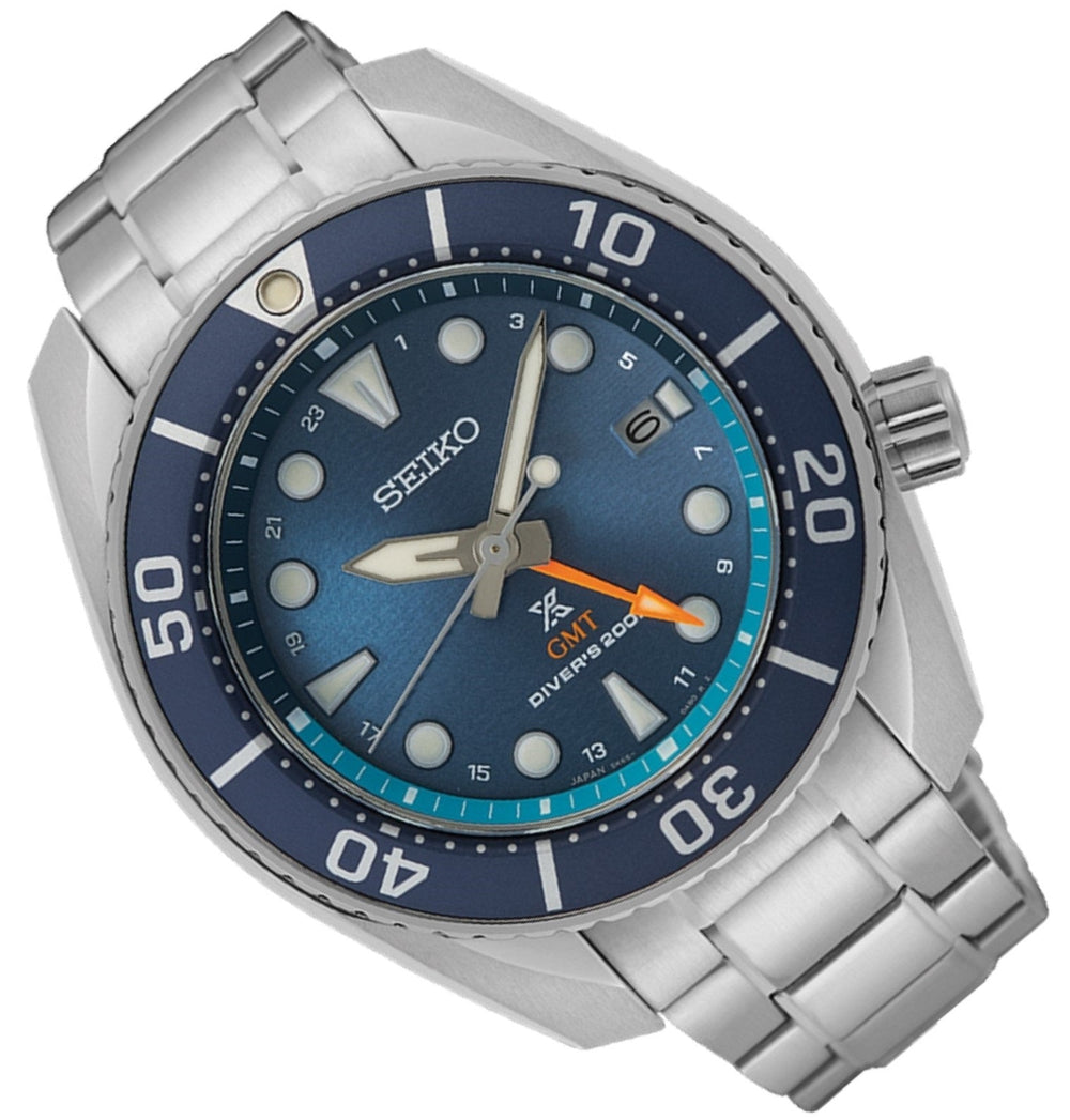 Seiko SFK001J1 Prospex Sumo Solar GMT Watch for Men | Watch