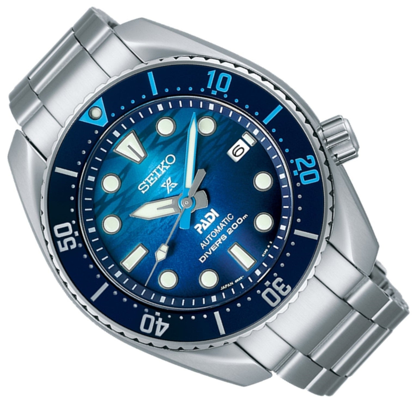Seiko SPB375J1 Prospex Great Blue Sumo PADI Automatic Watch